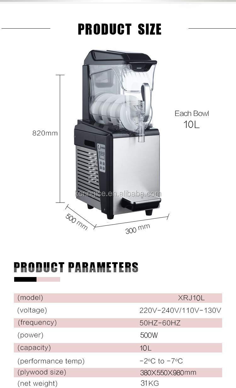 Cheap Shipping to Door 1 Bowl 10Lx1 Small Slushy Slush Machine ...