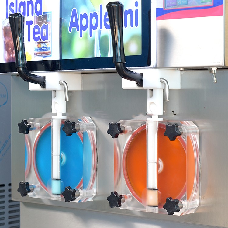2 Bowls ETL CE Slushie Freezer/Premium Frozen Cocktail Machine/Beer ...