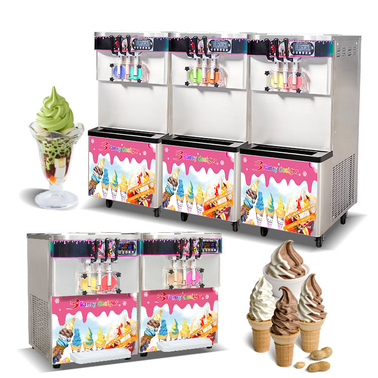 ETL NSF CE RoHS Certificate Approval 3 Flavors Commercial Automatic ...