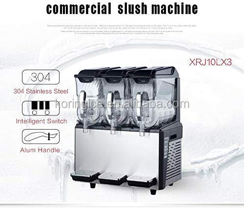 Free Shipping 3 Bowls 10Lx3 Small Mini Slush Machine Italian/Frozen ...