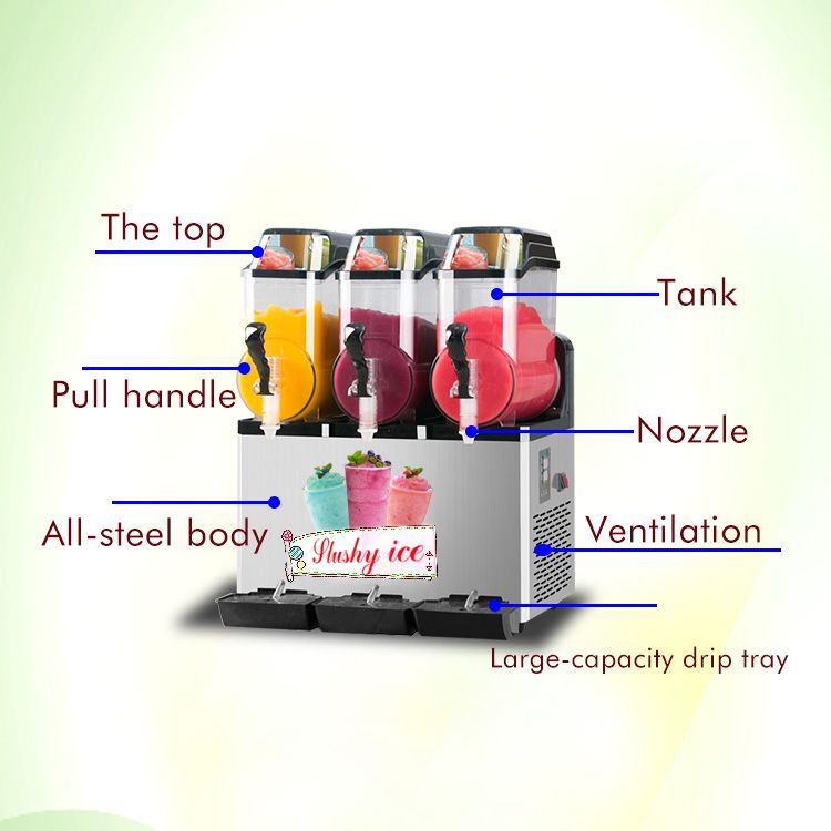 CG-312 Frozen Cocktail Ice Beverage Dispenser/Cocktail Slush Machine ...