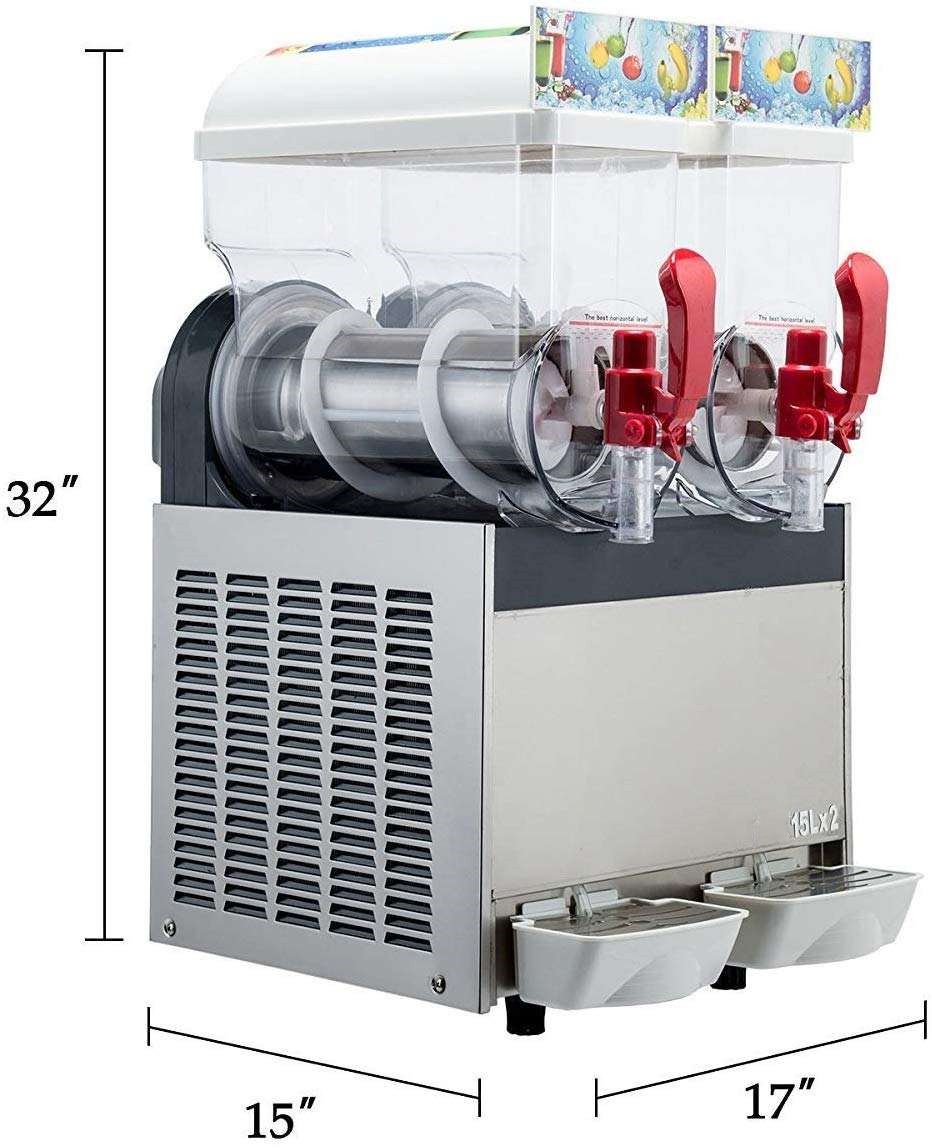 Express to Door 15 Litres x2 Frozen Beverage Dispenser Ice Used Slush ...