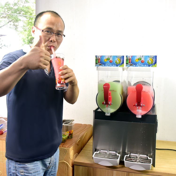 Express to Door 15 Litres x2 Frozen Beverage Dispenser Ice Used Slush ...