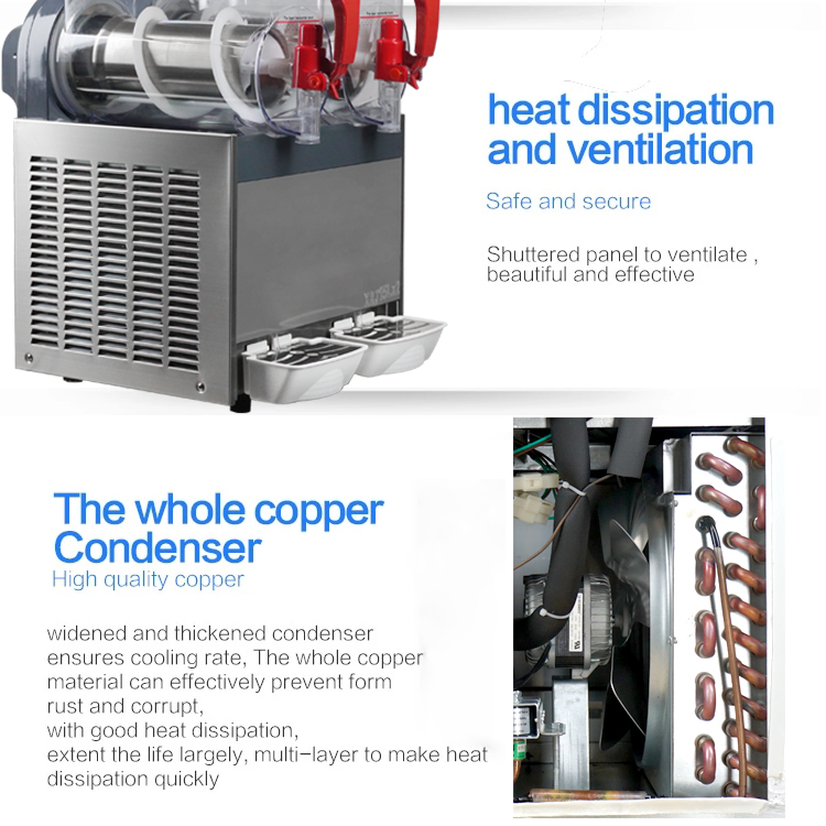 Free Shipping Express to Door 110 V 60 Hz 15 Litres x2 Bowls Frozen ...