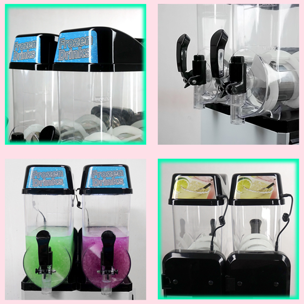 CE ETL 110 V 60 Hz Commercial Compressor Equipment Frozen Drink Slush ...